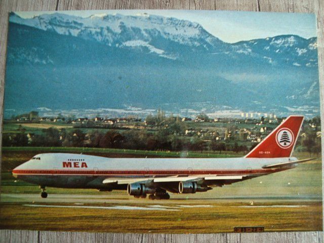 MEA-Middle East Airlines (Libanon) B747-200B (Neu und originalverpackt ...