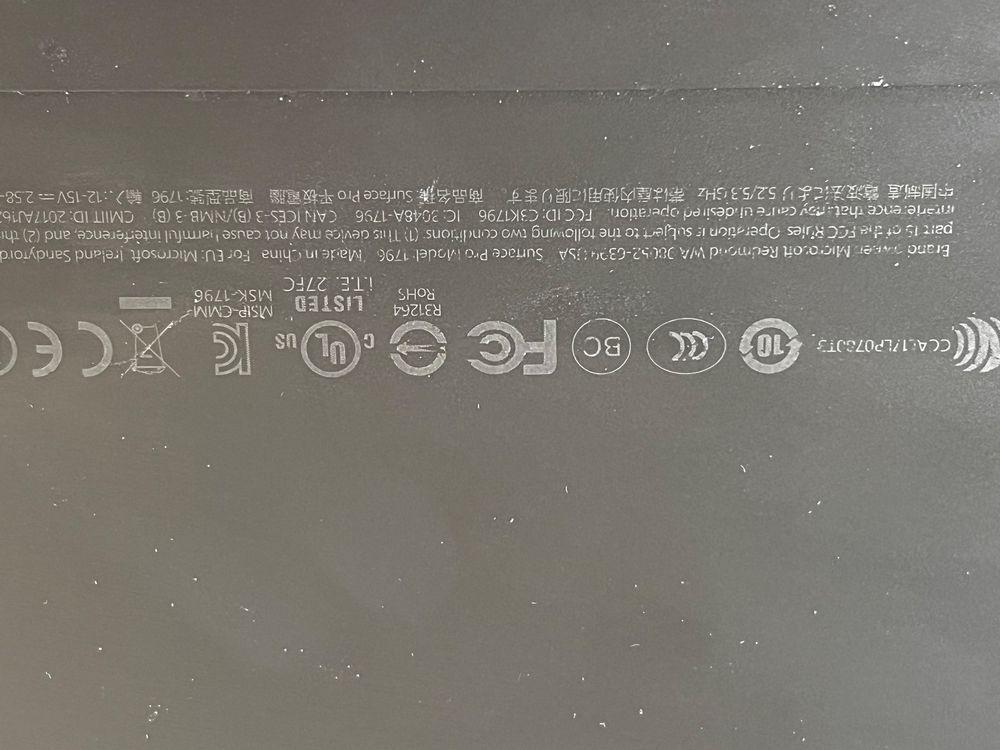 Microsoft Surface pro Modell 1796 | Kaufen auf Ricardo