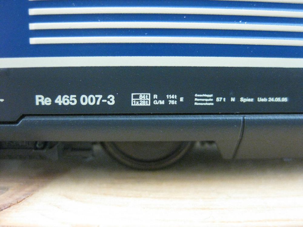 HAG 185 BLS Re 465 Schilthorn, mit OVP, DC, neuwertig (Gebraucht) in ...