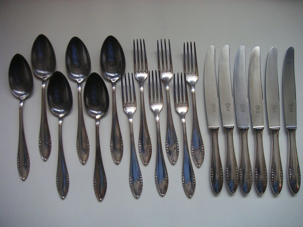 Wellner Besteck versilbert 90/45: 18 teilig (Gebraucht) in Ermatingen für CHF 57 – mit Lieferung ...
