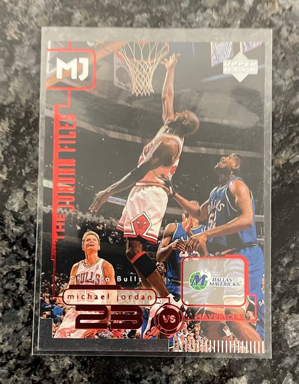 NBA Michael Jordan The Jordan Files #140 Card (Neu (gemäss Beschreibung ...