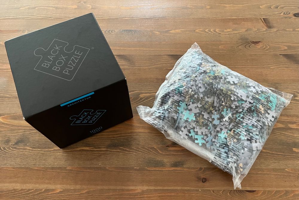2 Stk. Black Box Puzzle (Architektur und Landschaft) (Gebraucht) in ...