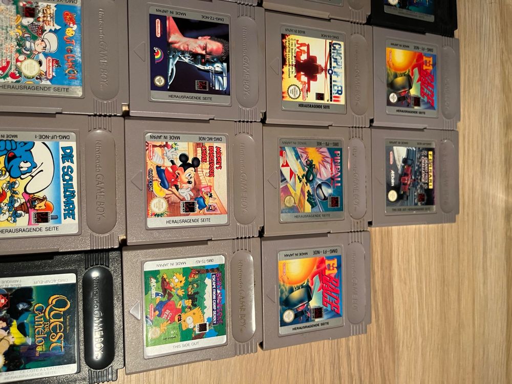 18 Gameboy Spiele Color Original Retro Yoshi Nintendo (Gebraucht) in St ...