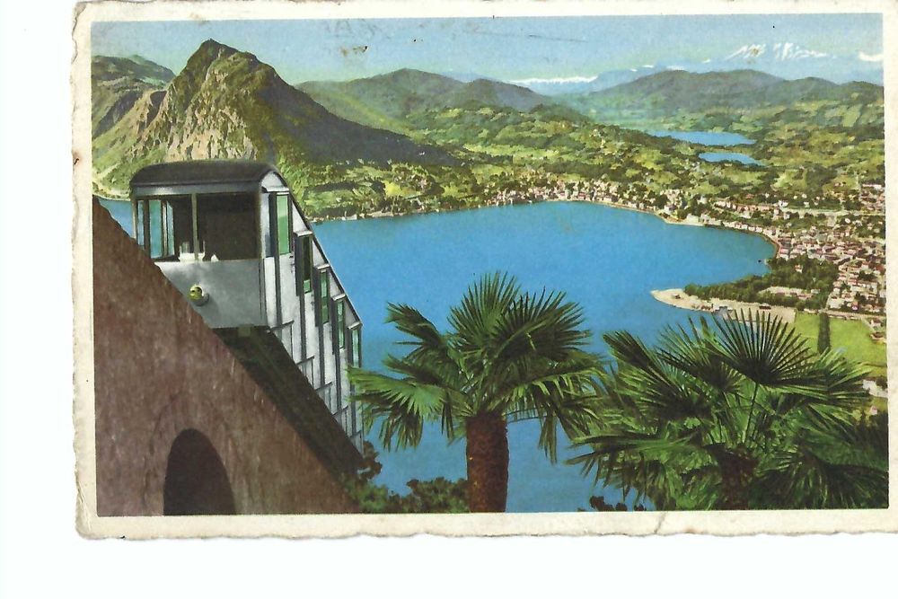 Lugano Funicolare Monte Brè 1952 Standseilbahn | Kaufen auf Ricardo