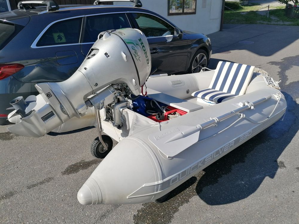 Schlauch-Motorboot Quicksilver QS 330 A (Gebraucht) in Niederweningen ...