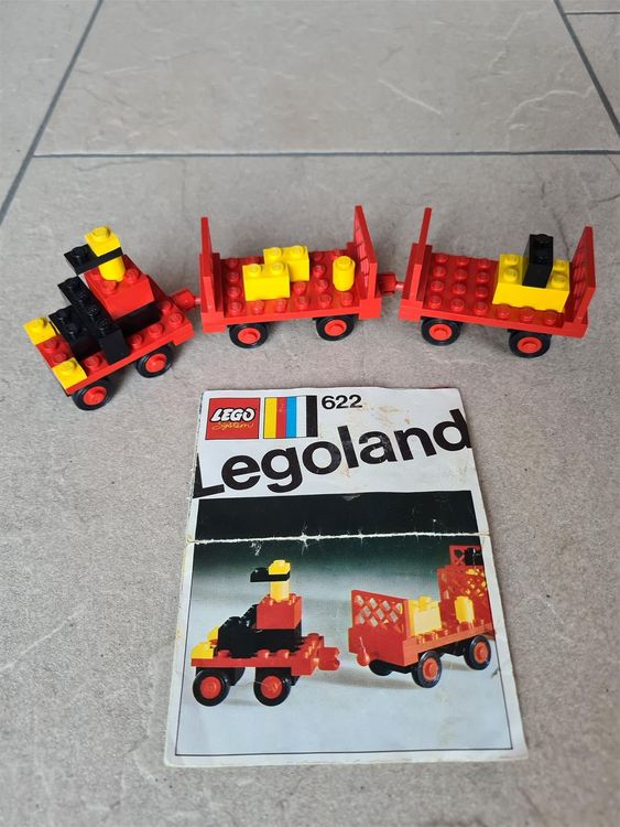 Lego 622 Gepäckwagen mit 2 Anhängern (Gebraucht) in Beinwil am See für ...