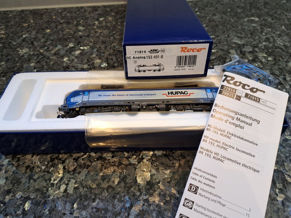 Roco HUPAC E-Lok BR 193 491-8 Modellbahn HO Neu | Kaufen auf Ricardo