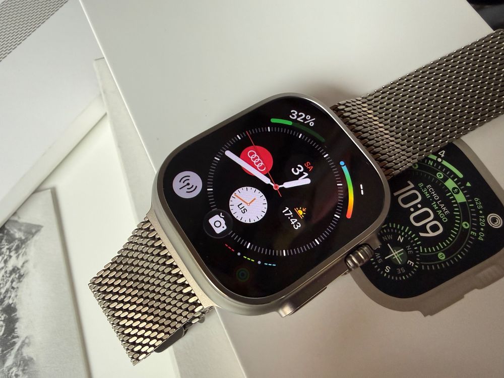 Apple Watch Ultra 3 Titan mit OVP, Titan- und Oceanband! (Neu (gemäss ...