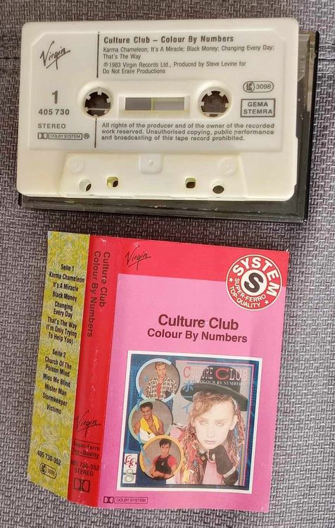 Culture Club – Colour By Numbers / cassette MC 1983 | Kaufen auf Ricardo