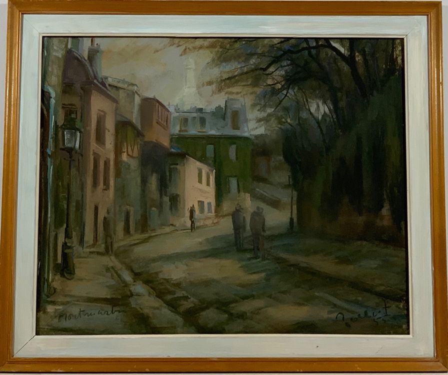Willy James Rochat (1920-2004) Aquarell -Strassenszene | Kaufen auf Ricardo