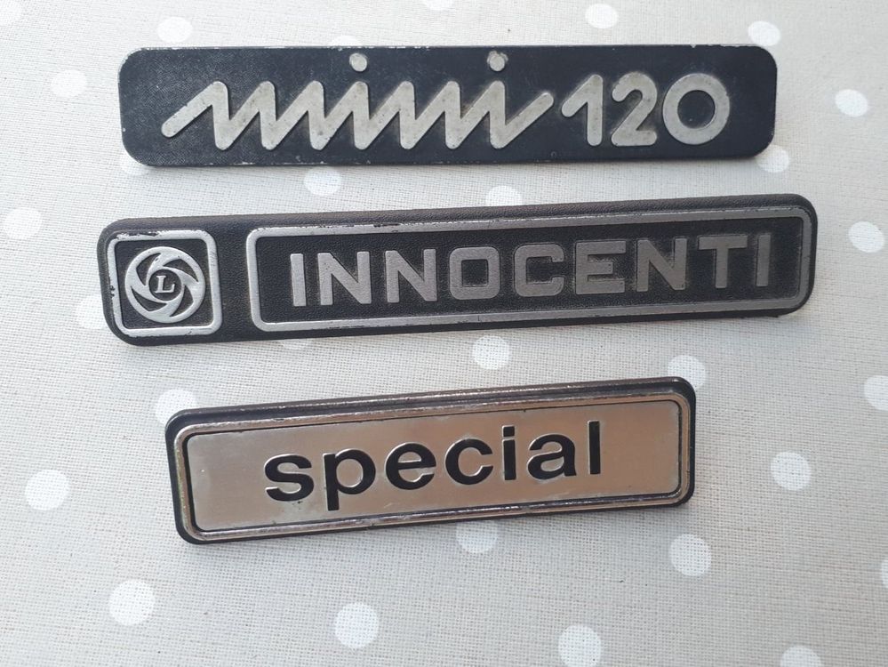 Innocenti Mini Leyland embleme (Gebraucht) in Lyss für CHF 20 – mit ...