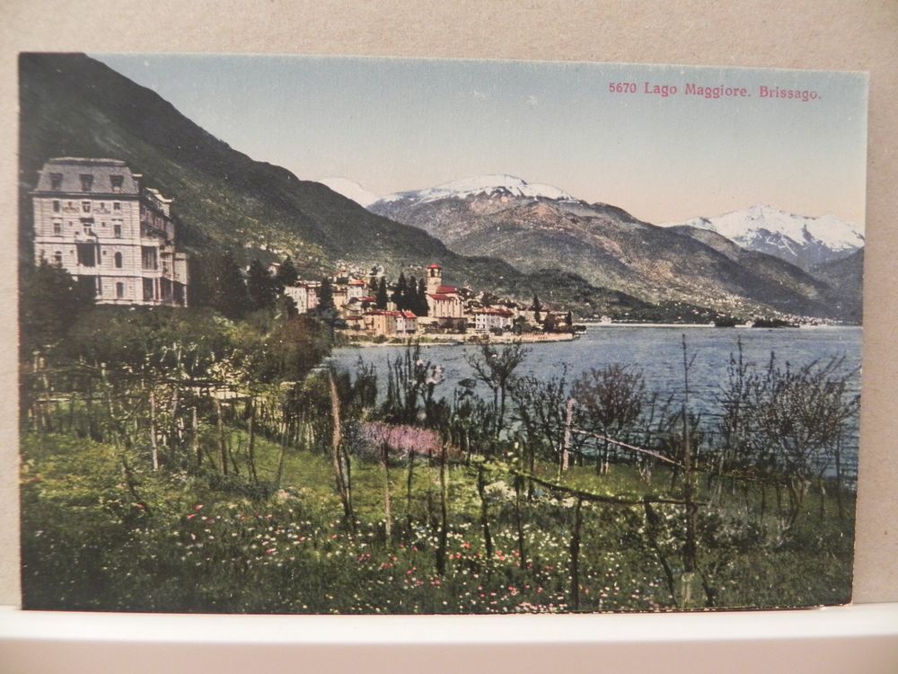 AK alte Postkarte Brissago (Lago Maggiore) (Gebraucht) in Minusio für CHF 6 – mit Lieferung auf ...