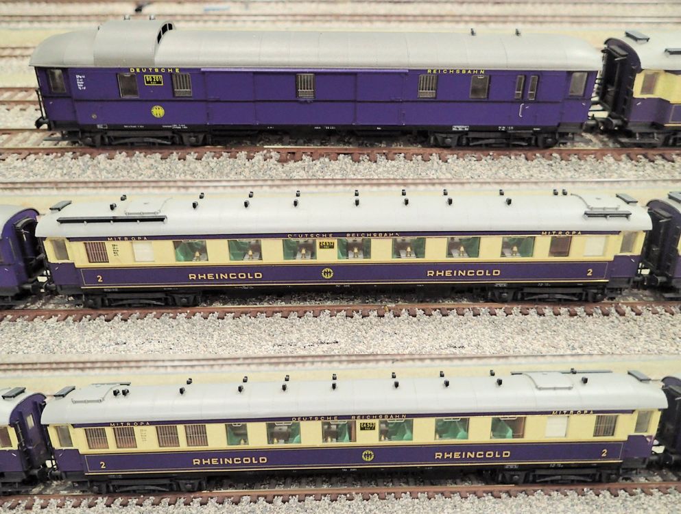 Liliput H0 - DRG - RHEINGOLD Zug mit 6 Wagen - TOP ANGEBOT (Gebraucht) in Lausanne für CHF 73 ...
