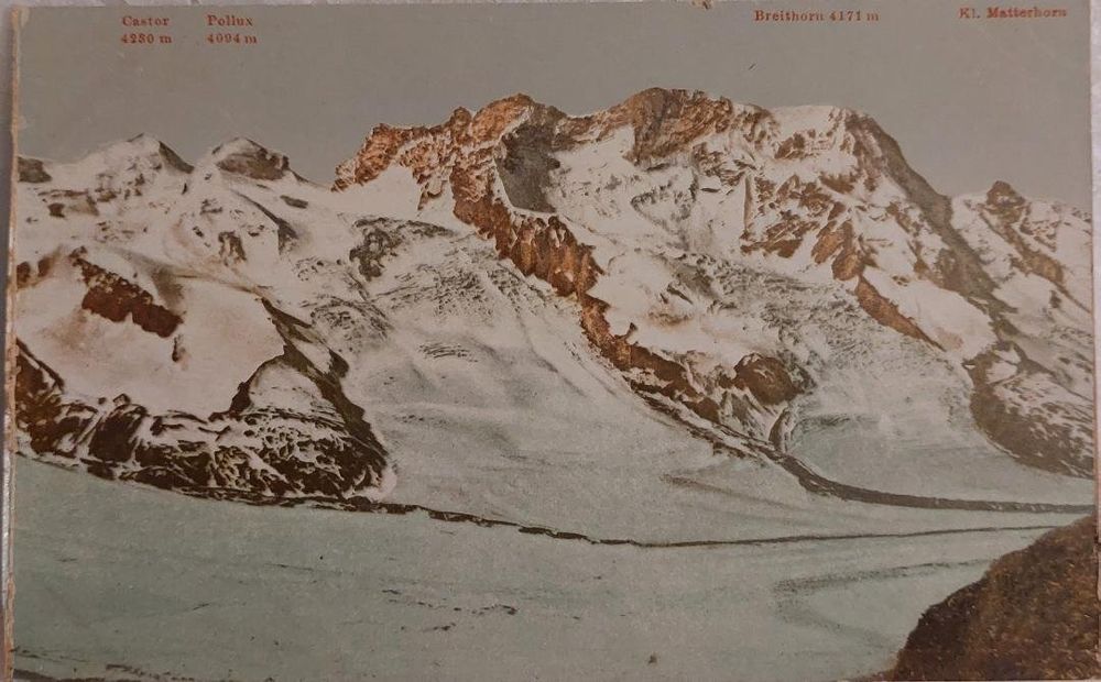 Castor, Pollux, Breithorn, Kl. Matterhorn | Kaufen auf Ricardo