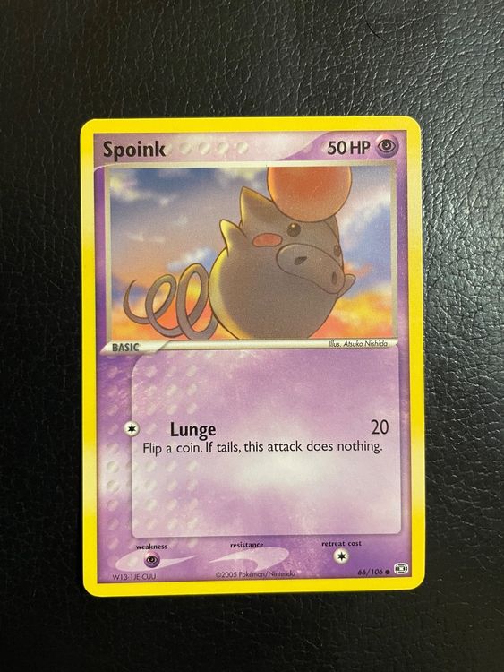 Ex Emerald Spoink 66/106 Ab 1 (Gebraucht) in Paradiso für CHF 1 – mit ...