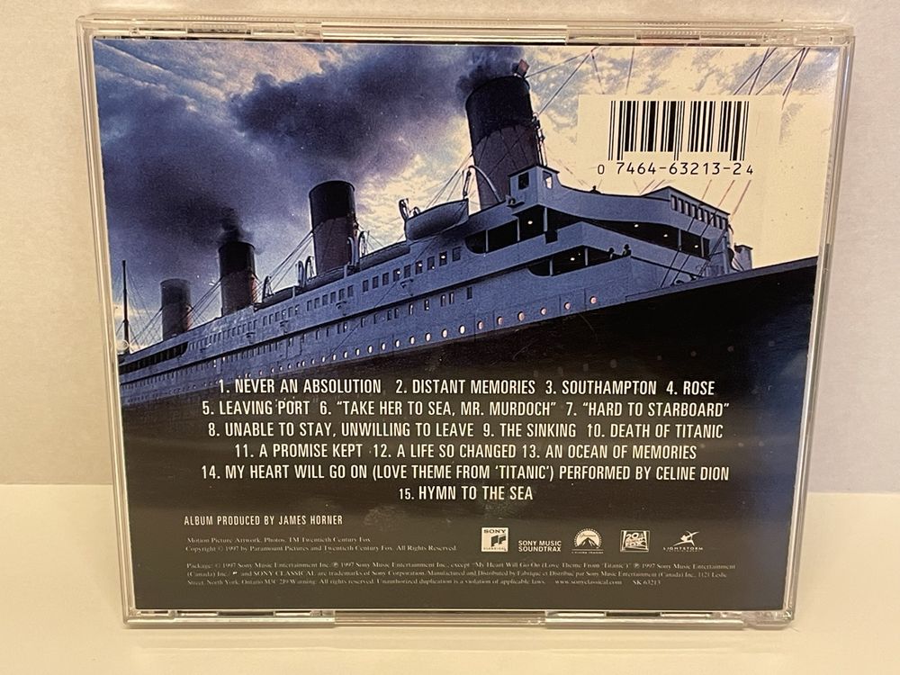 CD von Titanic Film (Gebraucht) in Rümlang für CHF 3 – mit Lieferung auf Ricardo kaufen