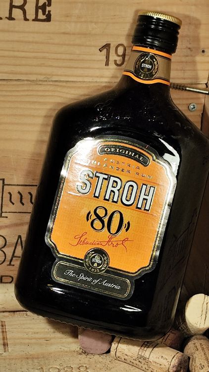 Stroh 80 Inländer Rum Österreich Original 0,5L 80% Vol. (Neu und ...