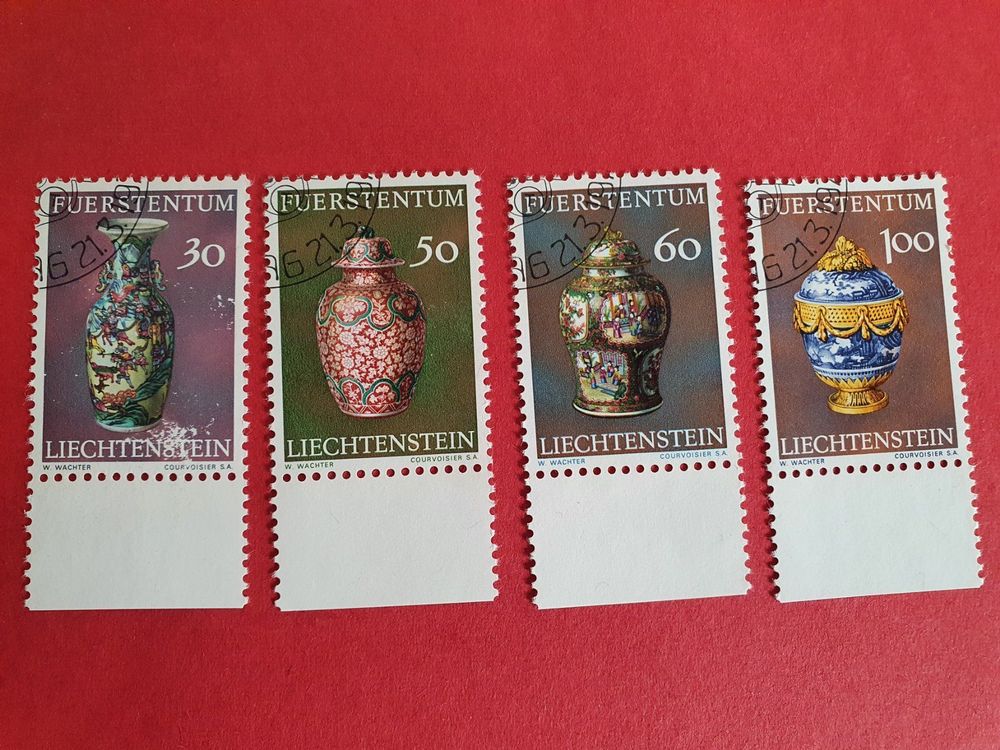 Briefmarken Fürstentum Liechtenstein 1966 Vase | Kaufen auf Ricardo