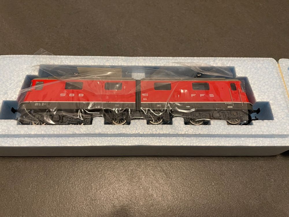 Hag H0 198 Serie Re 6/6 der SBB, WS, digital (Neu (gemäss Beschreibung ...