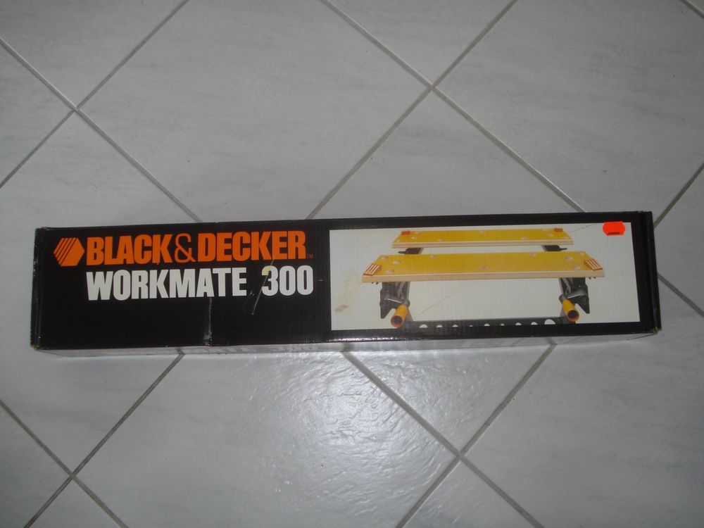 Werkbank Black & Decker Workmate 300 | Kaufen auf Ricardo