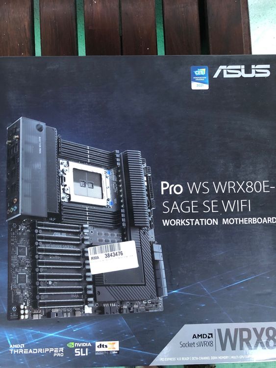 ASUS PRO WS WRX80E-SAGE SE WIFI | Kaufen auf Ricardo