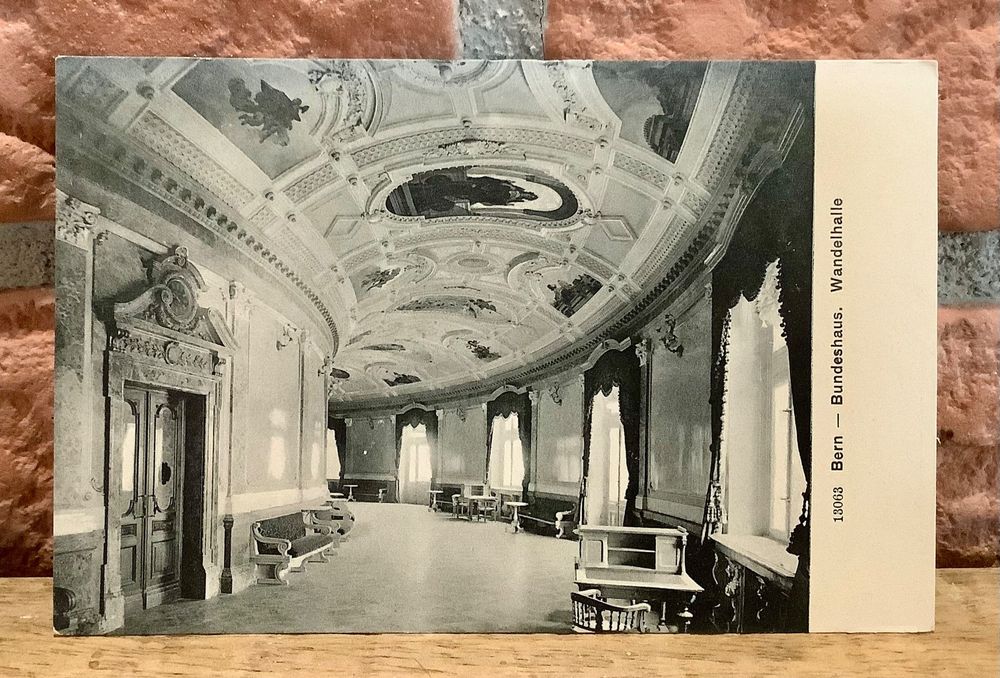 Alte AK - BUNDESHAUS Wandelhalle - Bern (Gebraucht) in Root für CHF 1 – mit Lieferung auf ...
