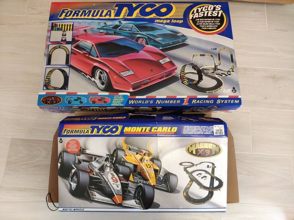 Formula Tyco Set Mega Loop & Monte Carlo | Kaufen auf Ricardo