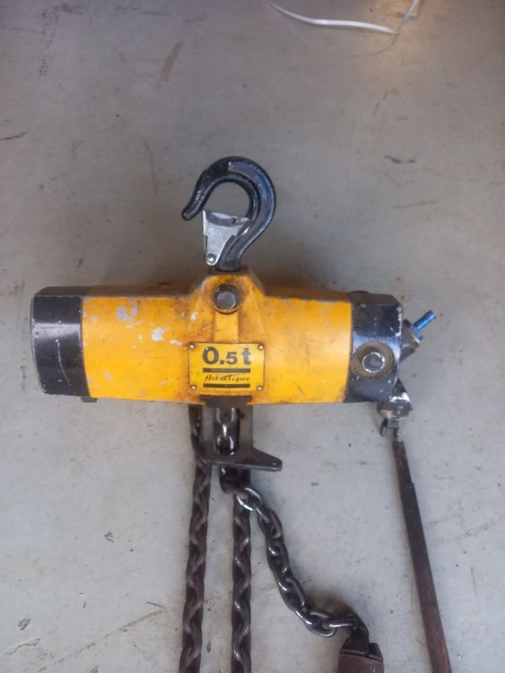 Palan pneumatique / Kettenzug pneumatik idem Demag | Kaufen auf Ricardo