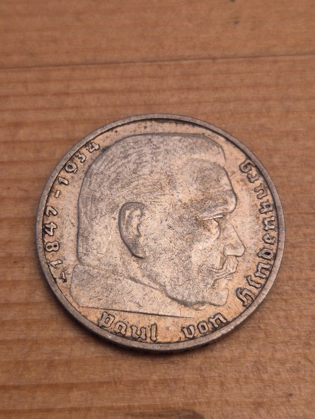 DE-2 Reichs Mark 1937 A Silber Zustand gemäss Bilder (Gebraucht) in Oberuzwil für CHF 8 – mit ...