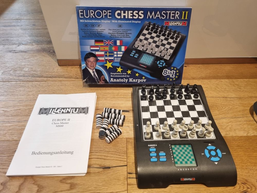 Schach: Europe Chess Master II 8 in 1 (Gebraucht) in Brütten für CHF 20 ...