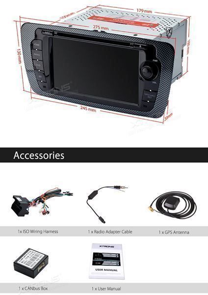 Multimedia System für Seat Ibiza MK4/6J (Neu und originalverpackt) in ...