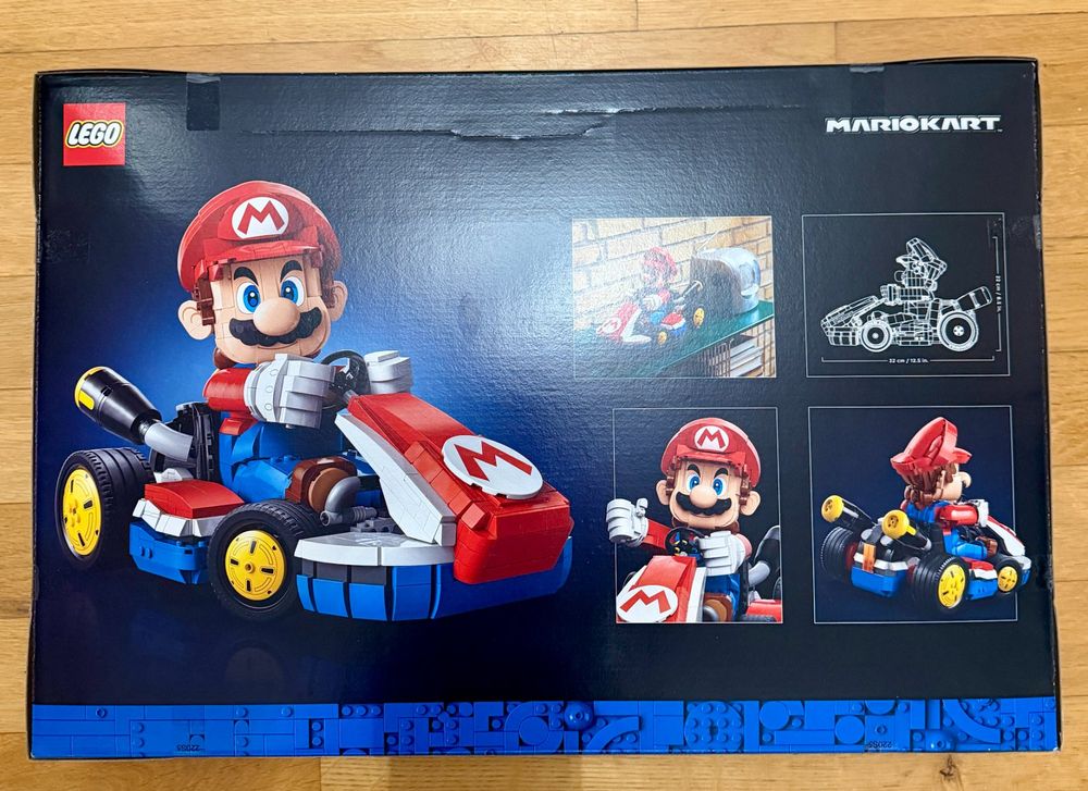 Lego Super Mario 72037 - Mario Kart - Mario & Standard Kart (Gebraucht ...