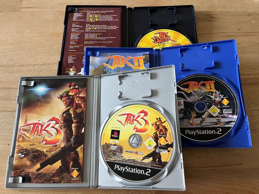 Jak and Daxter Trilogie für PS2 Bundle Konvolut (Gebraucht) in Thalwil ...