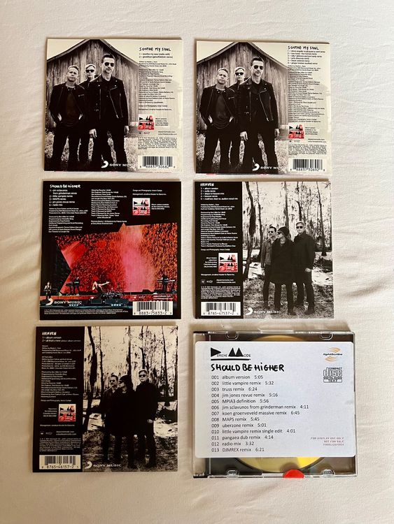 Depeche Mode div. CD Singles von Delta Machine (Gebraucht) in ...