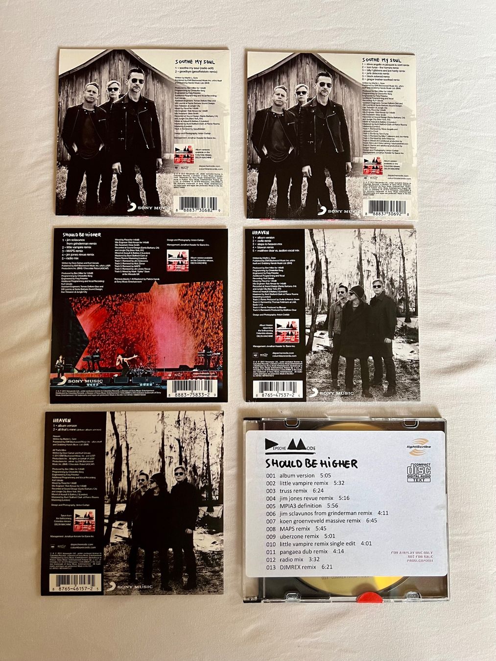 Depeche Mode div. CD Singles von Delta Machine (Gebraucht) in ...