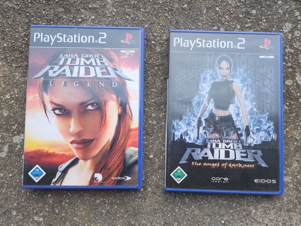 Playstation 2 Games: Tomb Raider - Legend & Angel (PS2) (Gebraucht) in ...