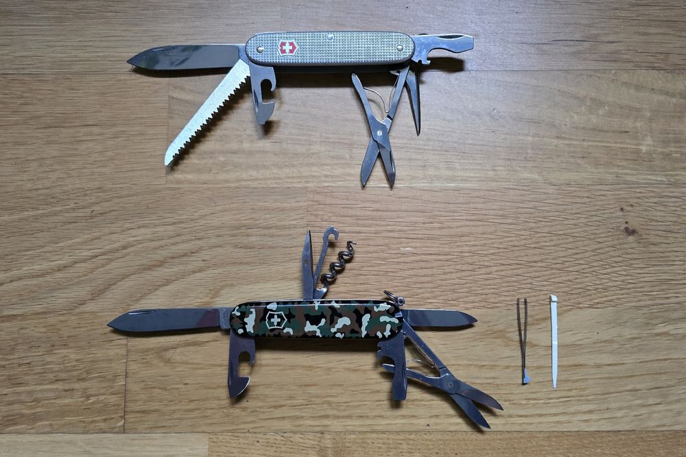 SAK - Victorinox SAK Collection, Farmer X Alox, Climber camo (Neu ...