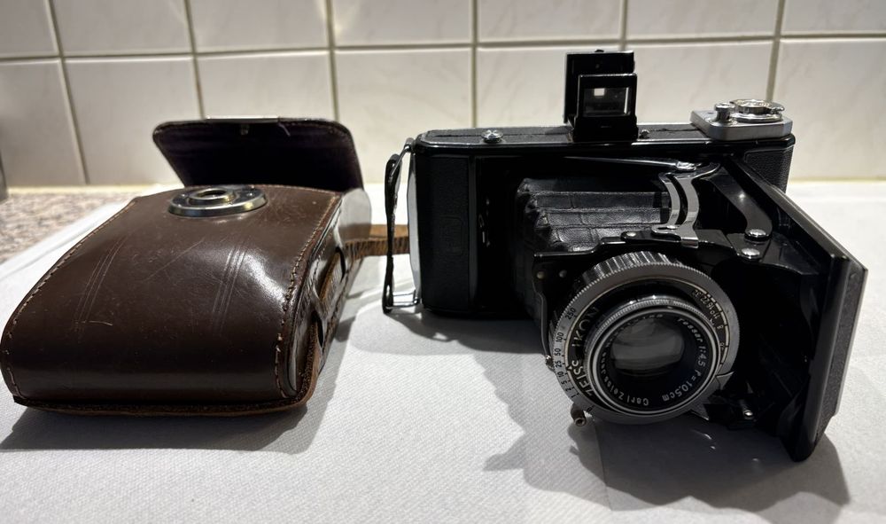 Sehr alte Zeiss Ikon Falt-Kamera, Carl Zeiss, Jena (Gebraucht) in Gossau/ZH für CHF 55 – mit ...