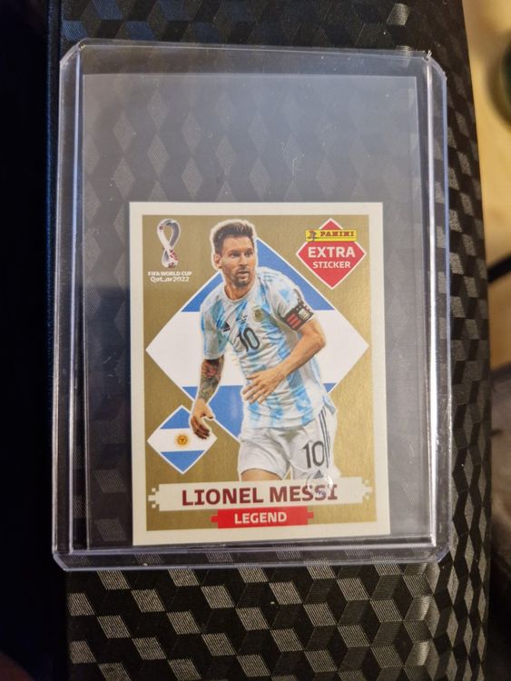 Panini Extra Sticker Messi GOLD | Kaufen auf Ricardo
