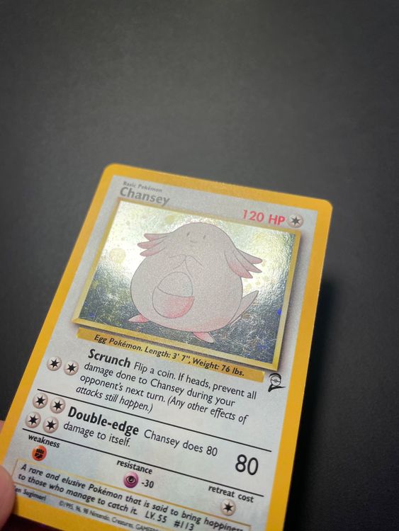 Chansey Holo 1999 Base Set 2 3/102 (Gebraucht) in Zürich für CHF 25 ...