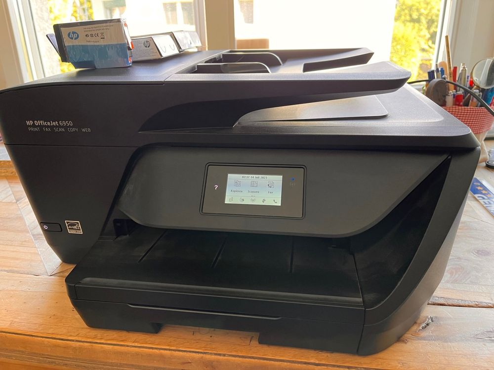Drucker HP OfficeJet 6950 mit neuen Patronen | Kaufen auf Ricardo