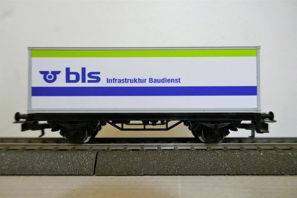 4481.1 BLS Containerwagen Baudienst | Kaufen auf Ricardo