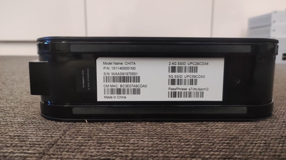 Hitron CHITA – Kabelmodem/Router, WLAN und Telefonanschluss (Gebraucht ...