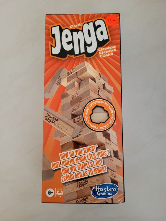 Jenga klassisch Strategiespiel | Kaufen auf Ricardo