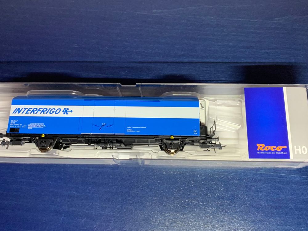 FS Kühlwagen INTERFRIGO * Roco * FS wagon frigo | Kaufen auf Ricardo