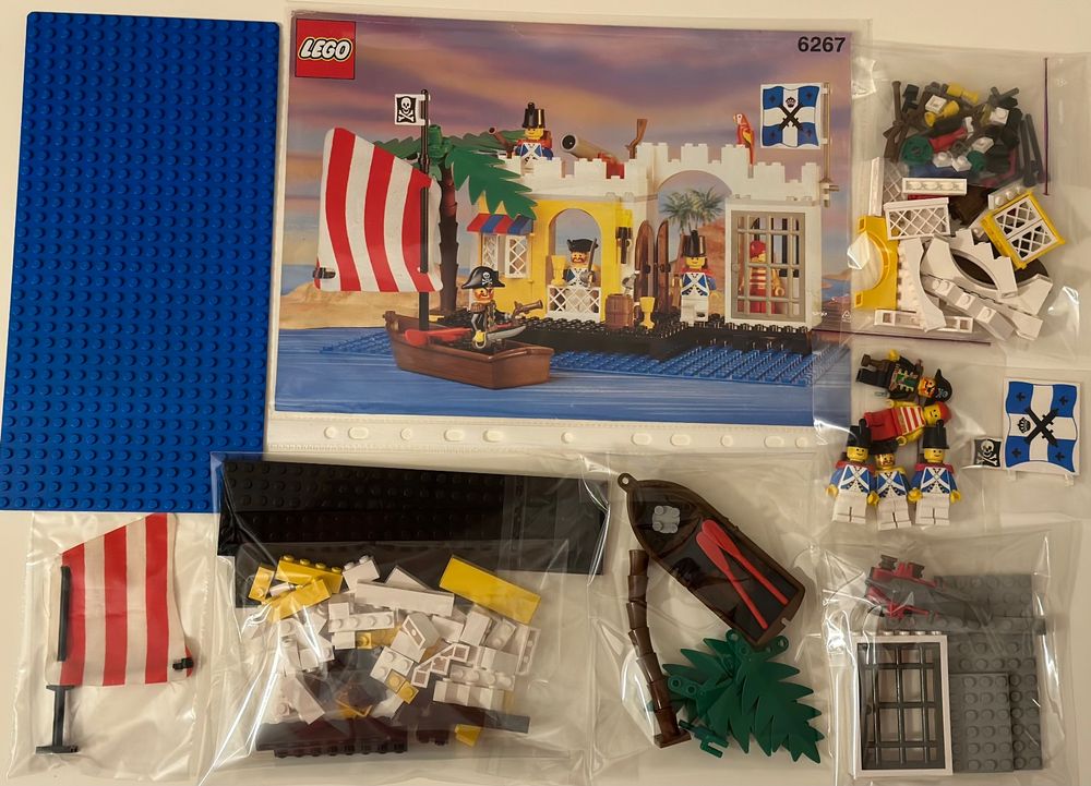 Rarität: LEGO 6267 "Lagoon Lock-Up", komplett, mit OBA (Gebraucht) in ...