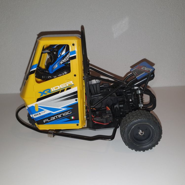 X-Rider 1:8 RC Bike RTR im Piaggio Ape Design - Gelb (Gebraucht) in ...