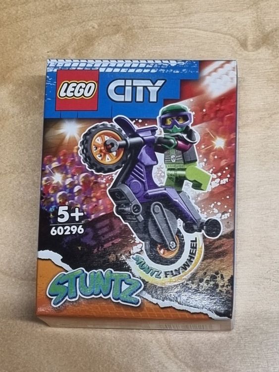 LEGO Stuntz 60296 Wheelie Stunt Bike (Neu und originalverpackt) in ...