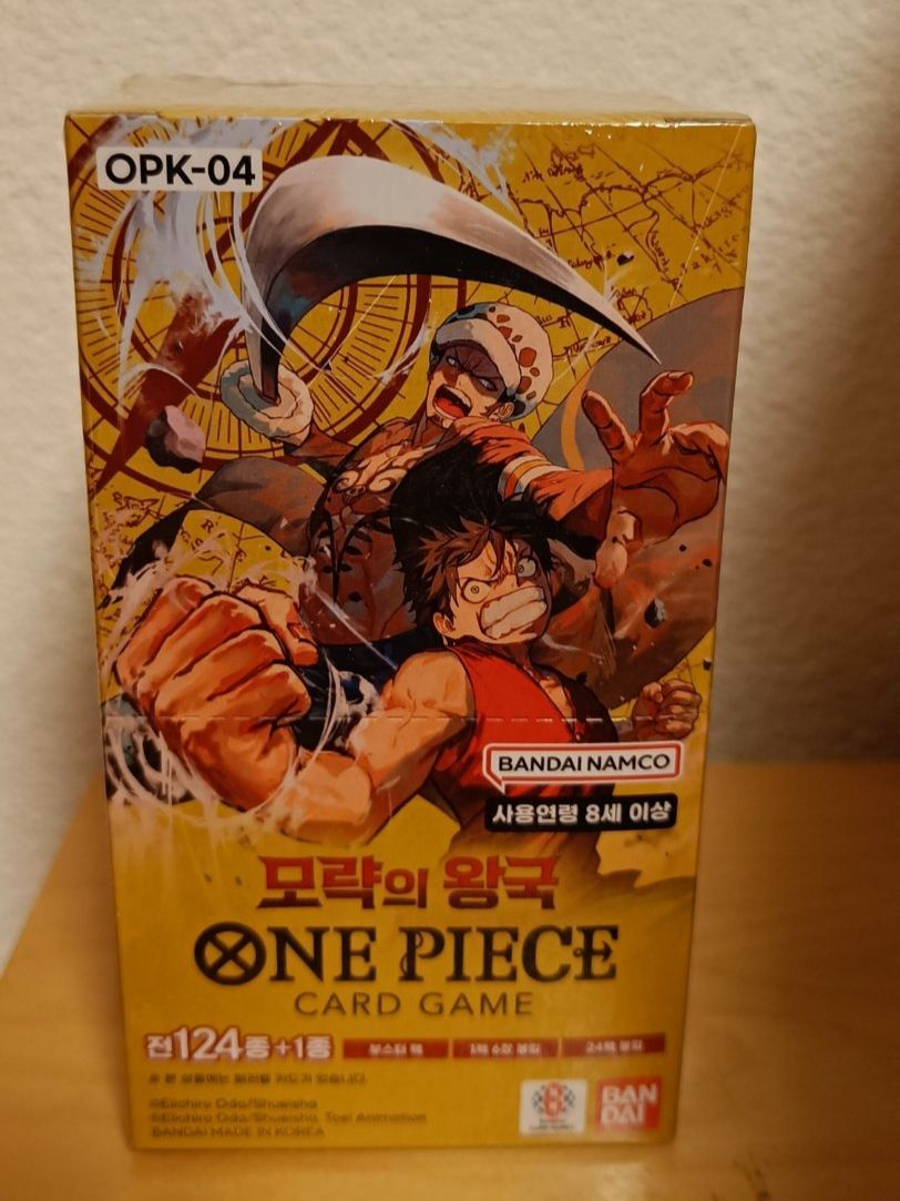 One Piece Booster Box Kingdoms of Intrigue Display OP-04 OVP (Neu und ...