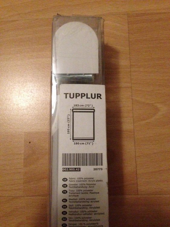 Rollo Ikea Tupplur,neu,weiss (Neu und originalverpackt) in Rheineck für ...